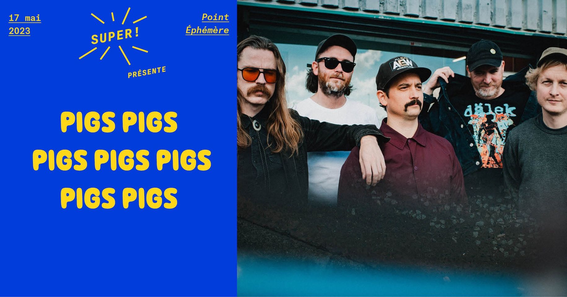 Pigs Pigs Pigs Pigs Pigs Pigs Pigs à Point Éphémère | GBH Music
