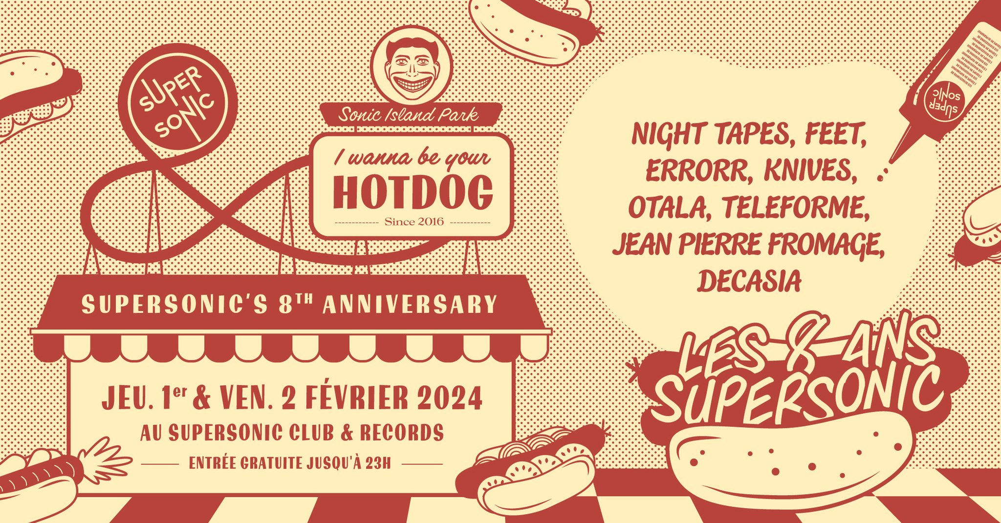 Concerts : les 8 ans du Supersonic (Paris) | GBH Music